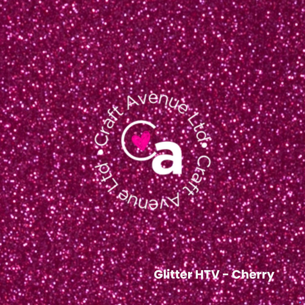 Cherry Glitter HTV – Craft Avenue Ltd.