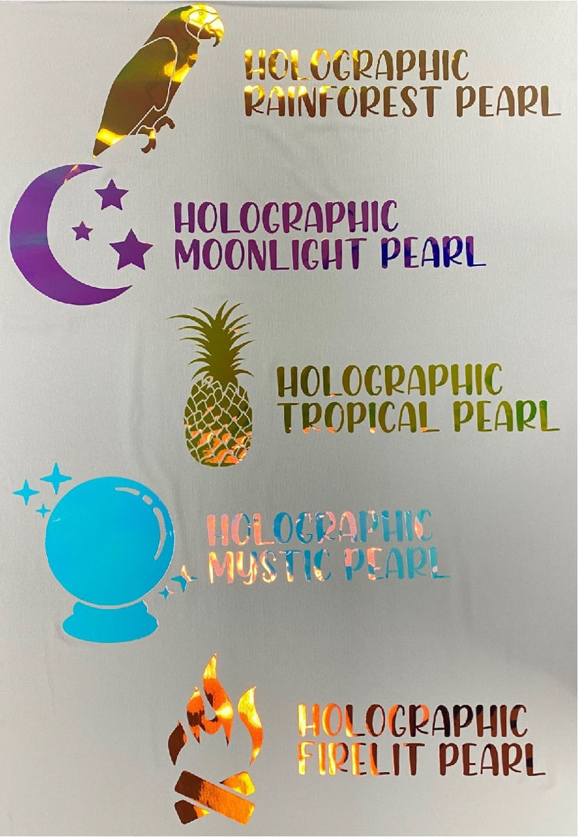 Mystic Pearl Holographic HTV – Craft Avenue Ltd.