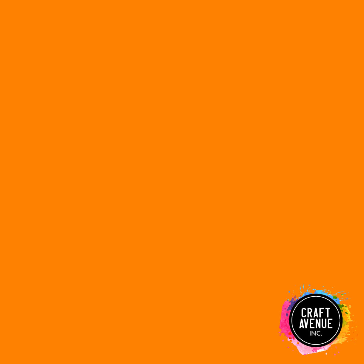 Oracal 6510 Fluorescent Orange – Craft Avenue Ltd.